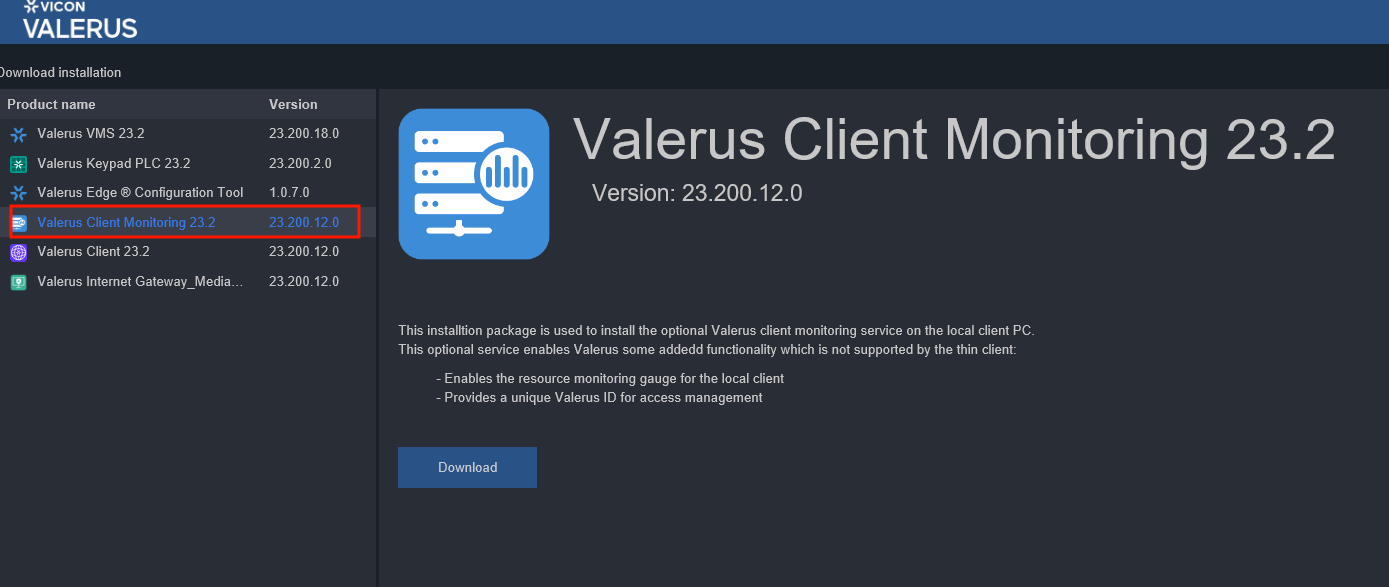 How to enable Valerus ID in a PC client – Vicon Industries Support