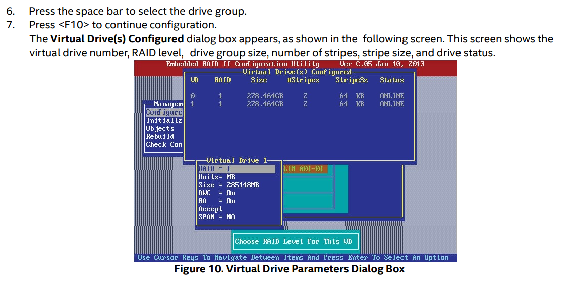 VLR and VPK NVR model series with internal Raid - Mirror Raid 1 Setup ...