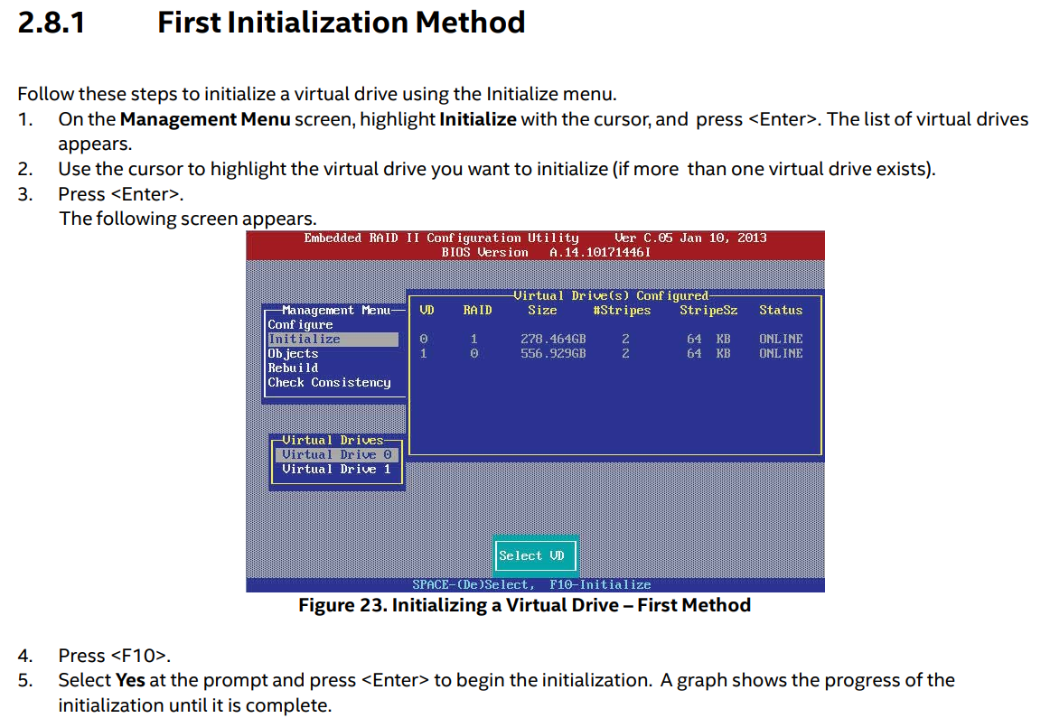 VLR and VPK NVR model series with internal Raid - Mirror Raid 1 Setup ...